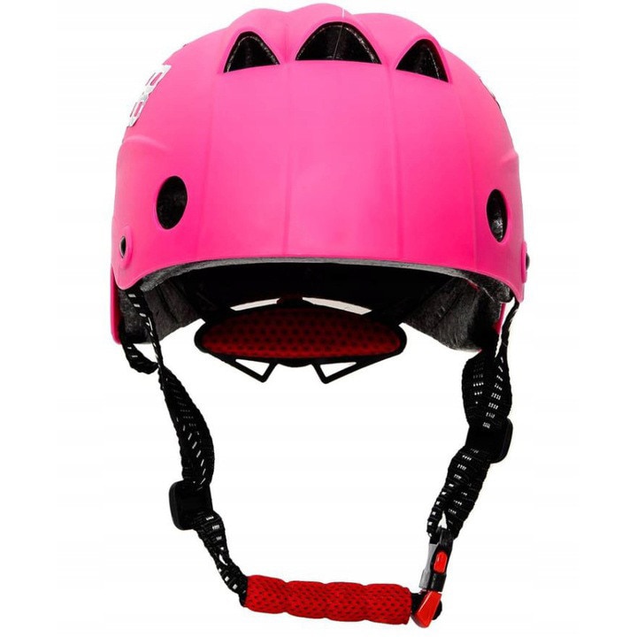 Casca protectie, Zola®, pentru copii, reglabila, 50-56 cm, roz - eMAG.ro