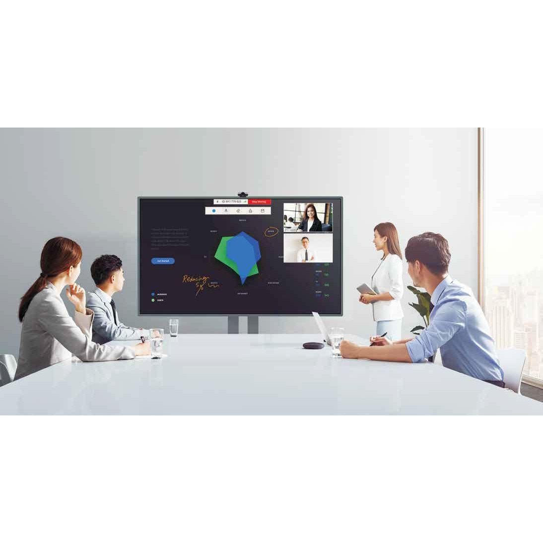 Ecran interactiv HORION 75M5APro, display inteligent 75 inch, 8GB DDR4 ...