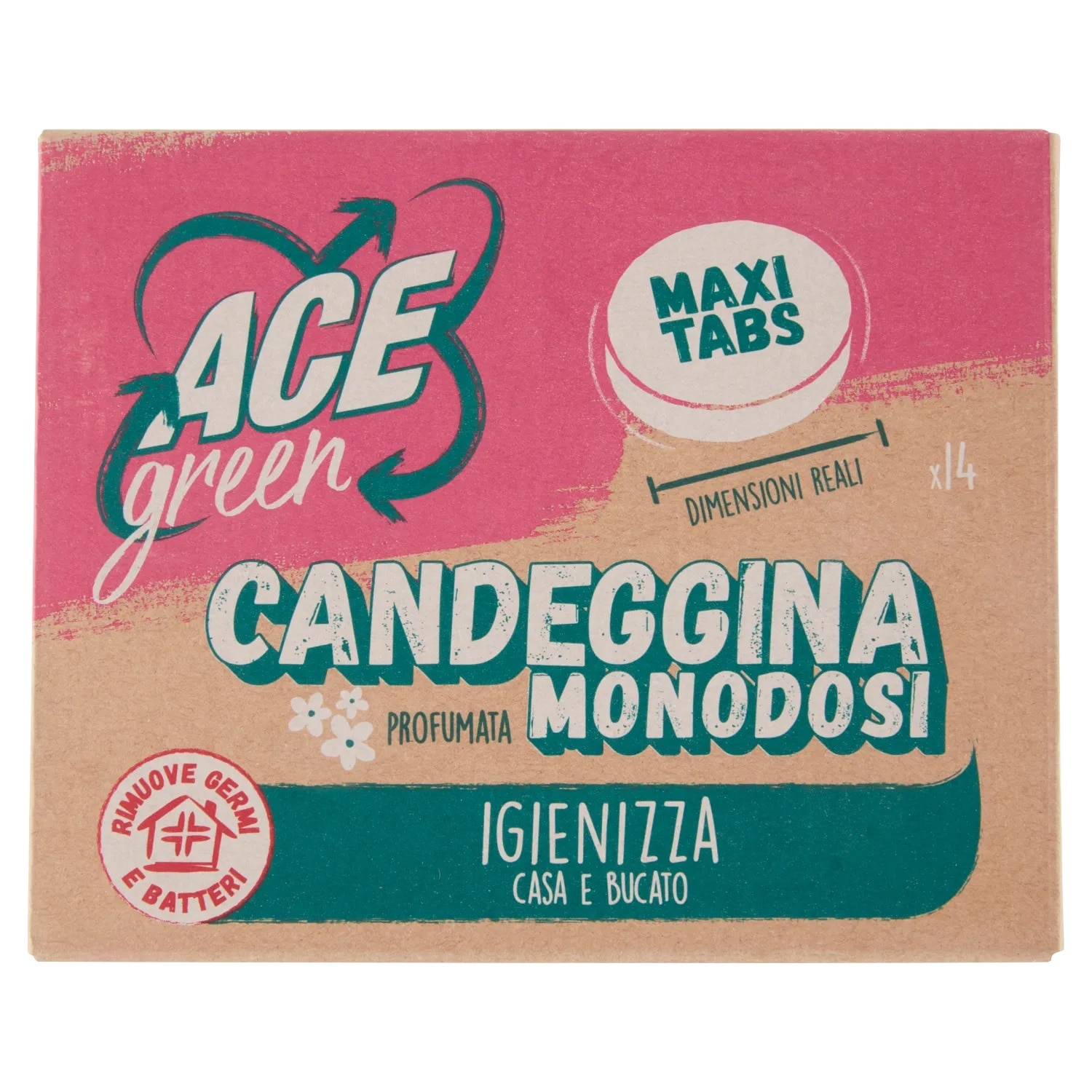 Szett Ace Green Scented Chlorine Bleach, 14 db - eMAG.hu