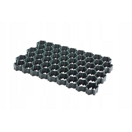 Set 200 grilaj gazon, Inna, Plastic, 60x40 cm, Verde inchis - eMAG.ro