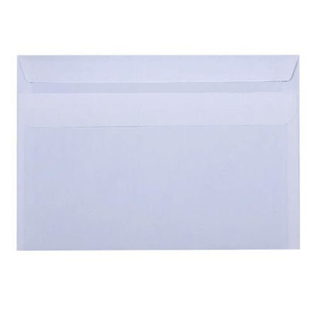 Set Plic C6, 114 x 162 mm, alb, autoadeziv, 80 g/mp, 25 bucati - eMAG.ro