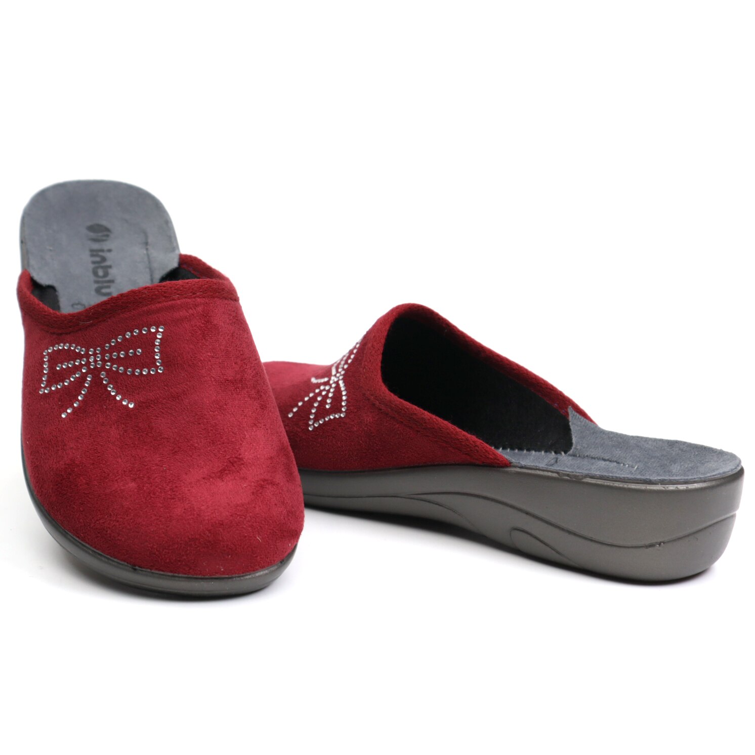 Papuci dama 5D23 bordo, Inblu - eMAG.ro