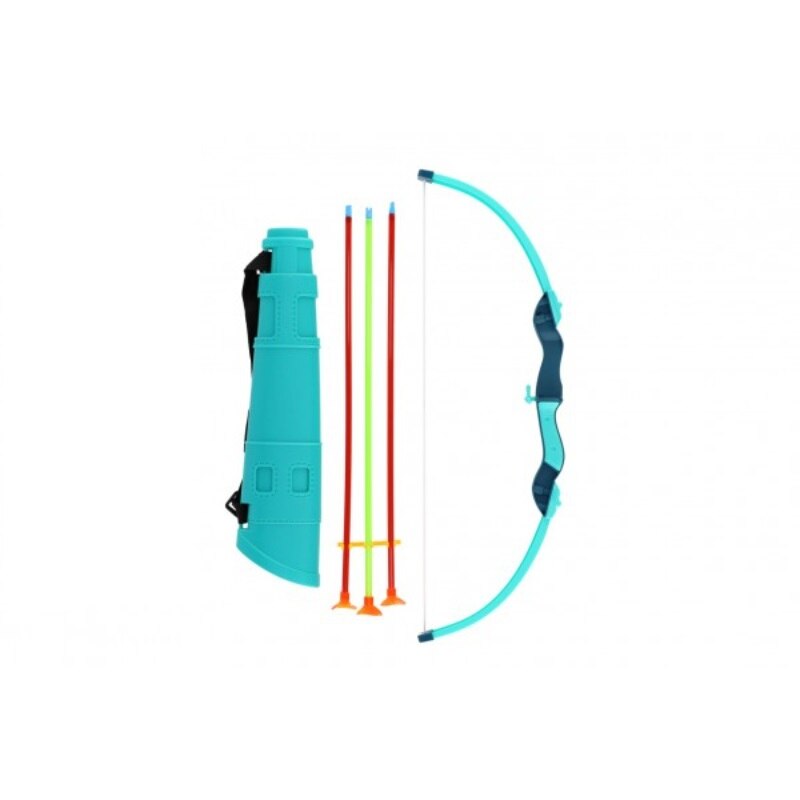 Set arc cu sageti Teddies, Plastic, 52cm, 3 ani+, Multicolor - eMAG.ro