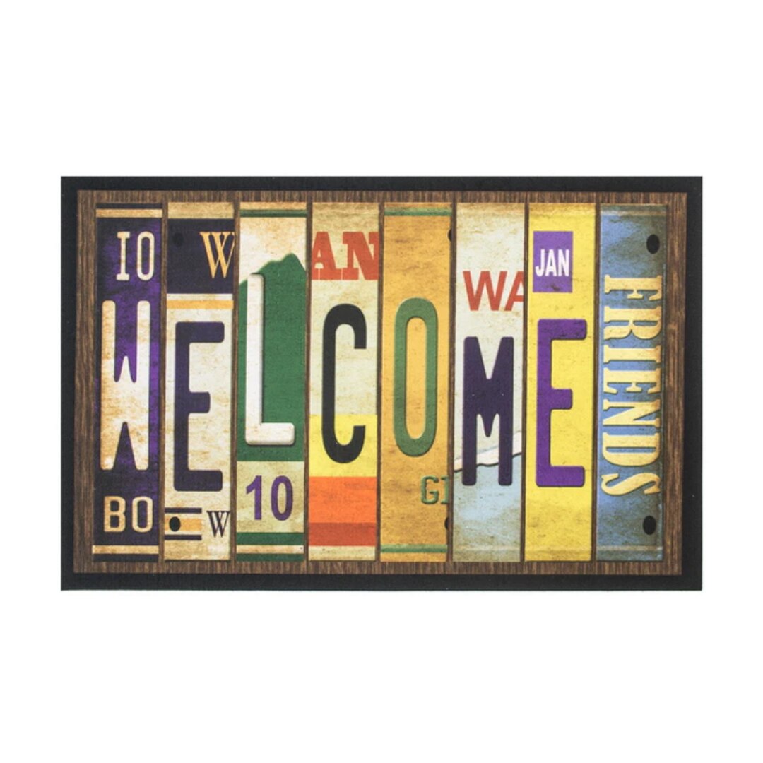 Covoras intrare, cauciuc si polipropilena, ECO WELCOME 60x40cm - eMAG.ro