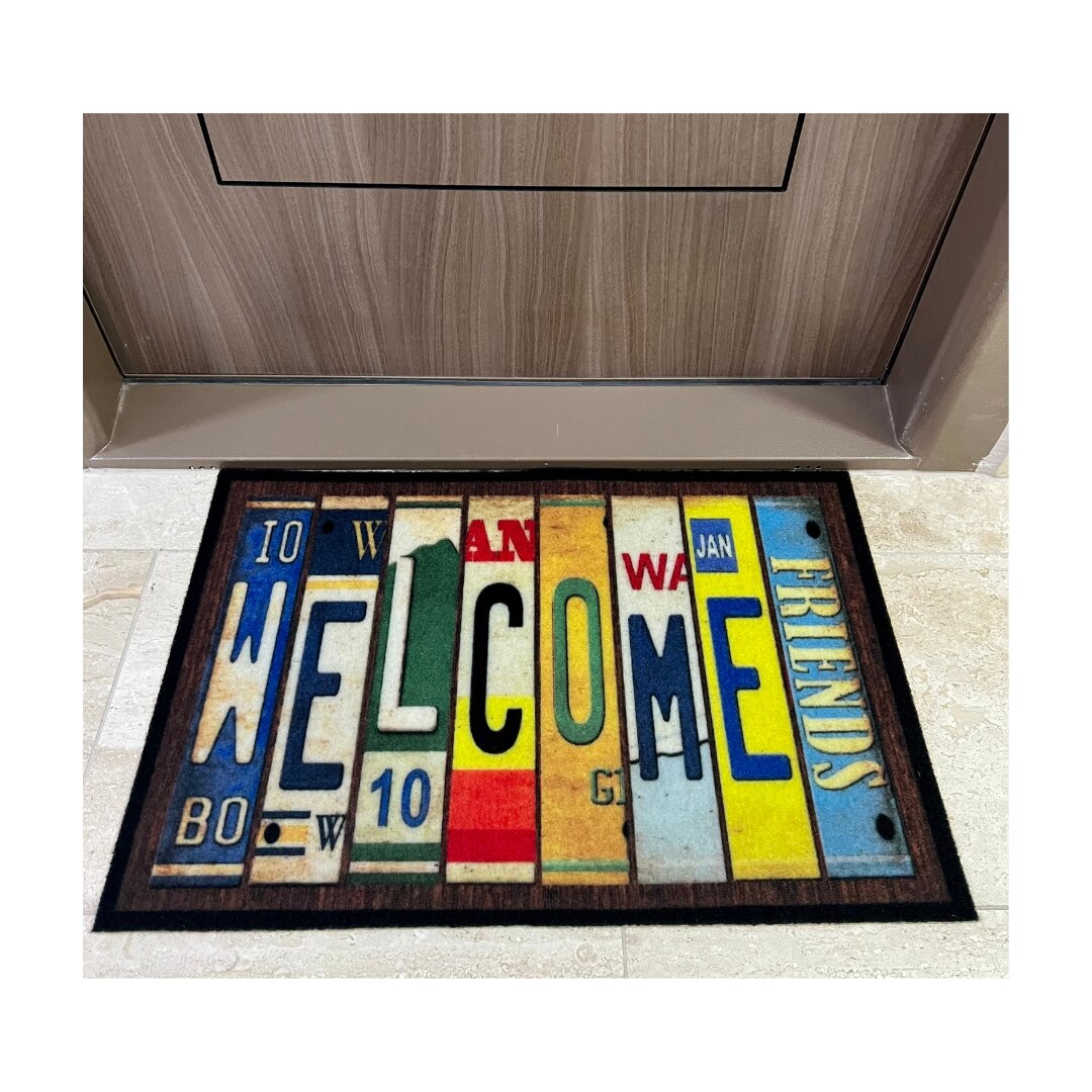 Covoras intrare, cauciuc si polipropilena, ECO WELCOME 60x40cm - eMAG.ro