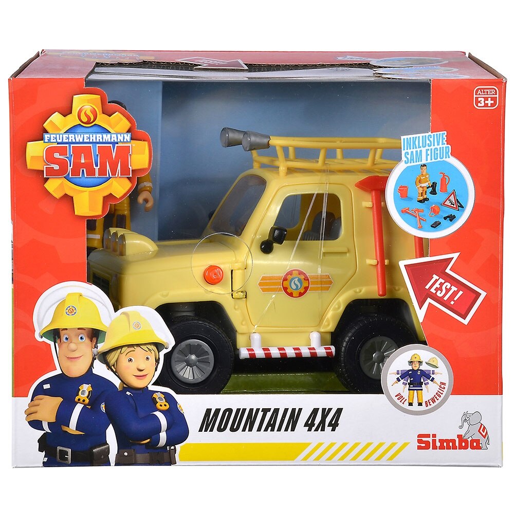 Кола Simba Fireman Sam Mountain 4x4 с фигура - eMAG.bg