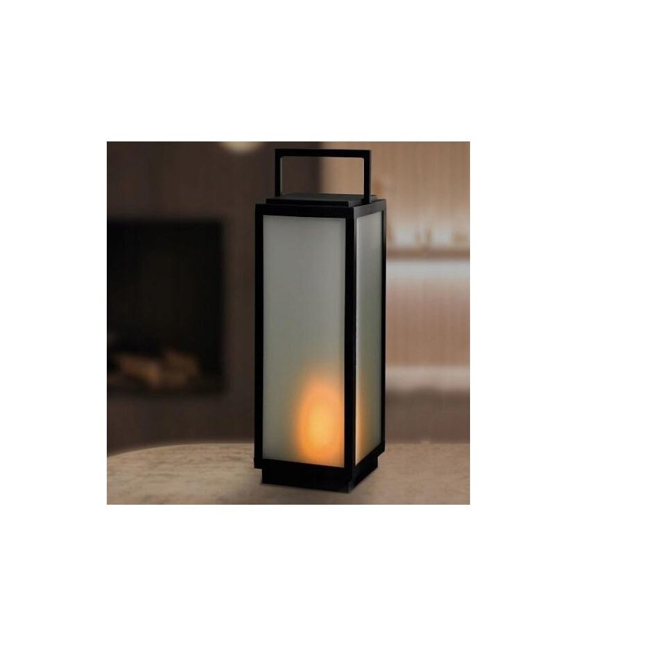 Felinar LED decorativ, Ramiz, 60 cm, Negru - eMAG.ro