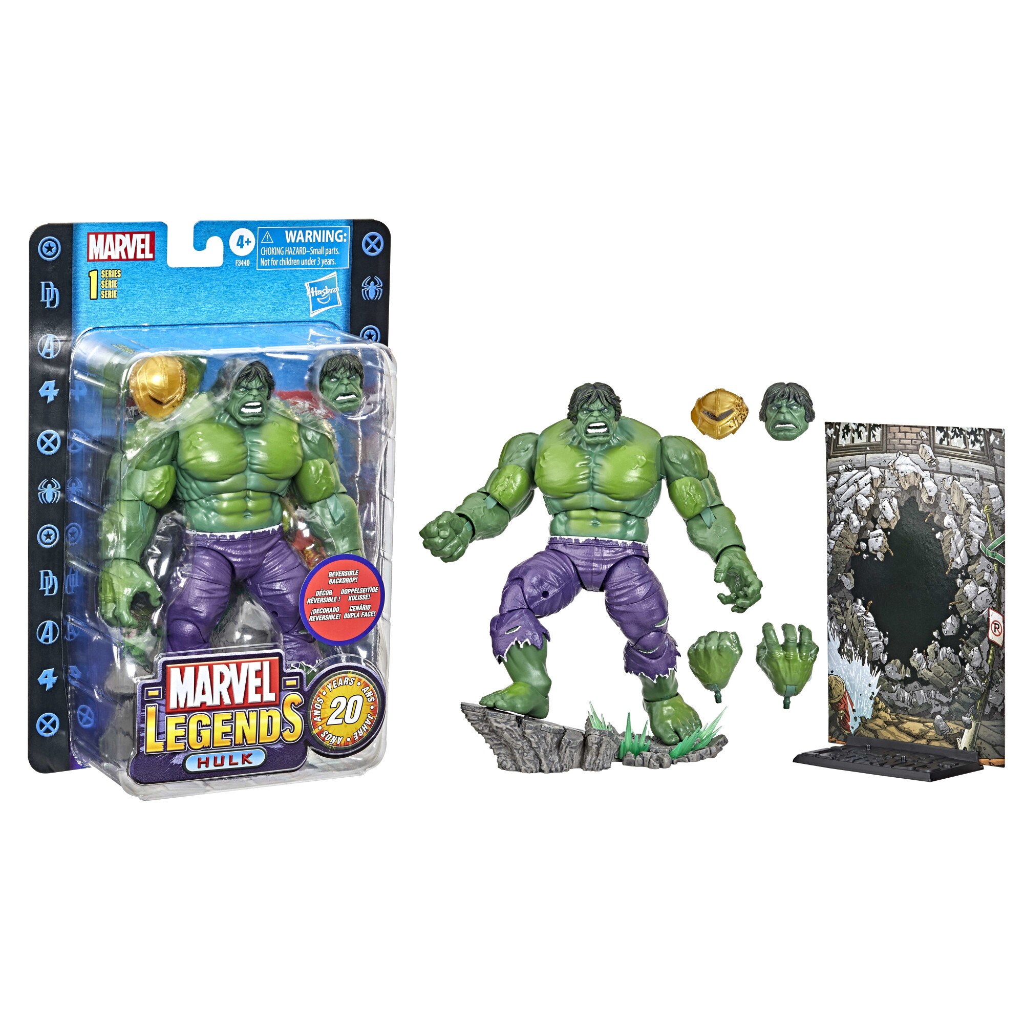 Figurina Marvel Classic Legends 20th Anniversary Edition - Hulk, 15 cm ...
