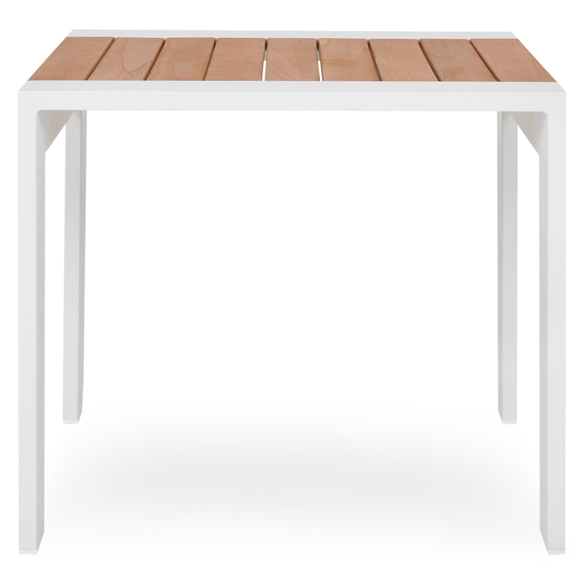 Masuta gradina/terasa, Maison Mex BUTTERFLY, 56 x 56 x 49,5cm, alb ...