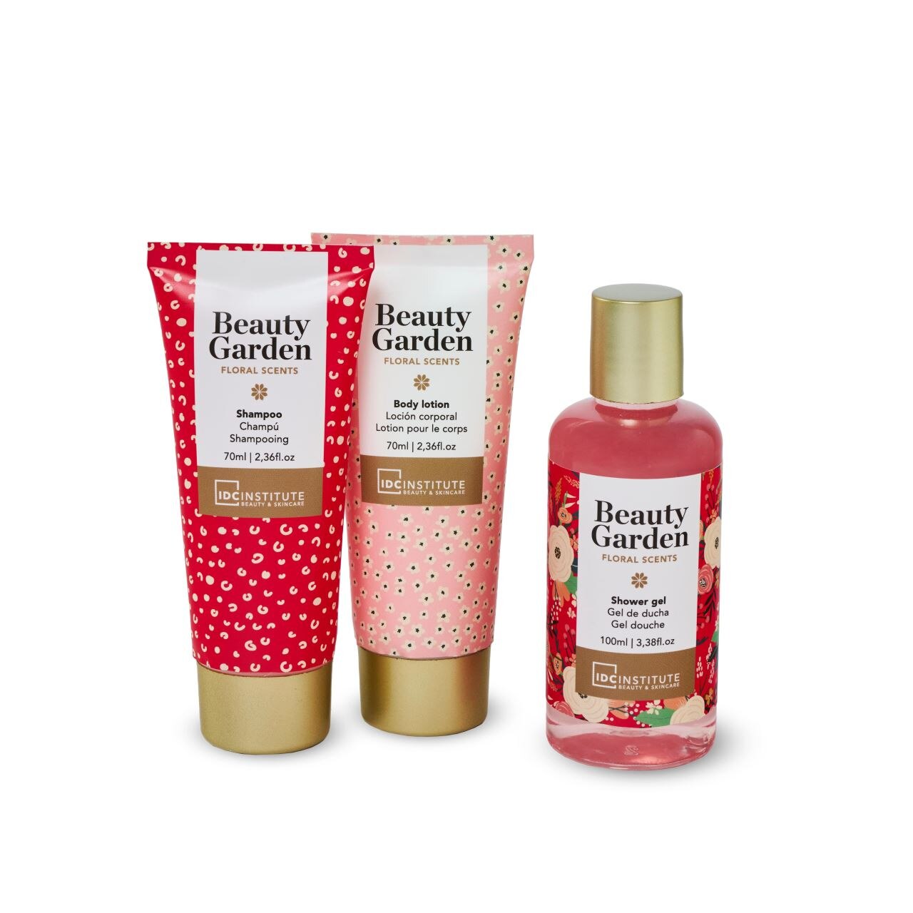 Set 3 produse de ingrijire Scented Flowers IDC Institute 98166, 240 ml ...