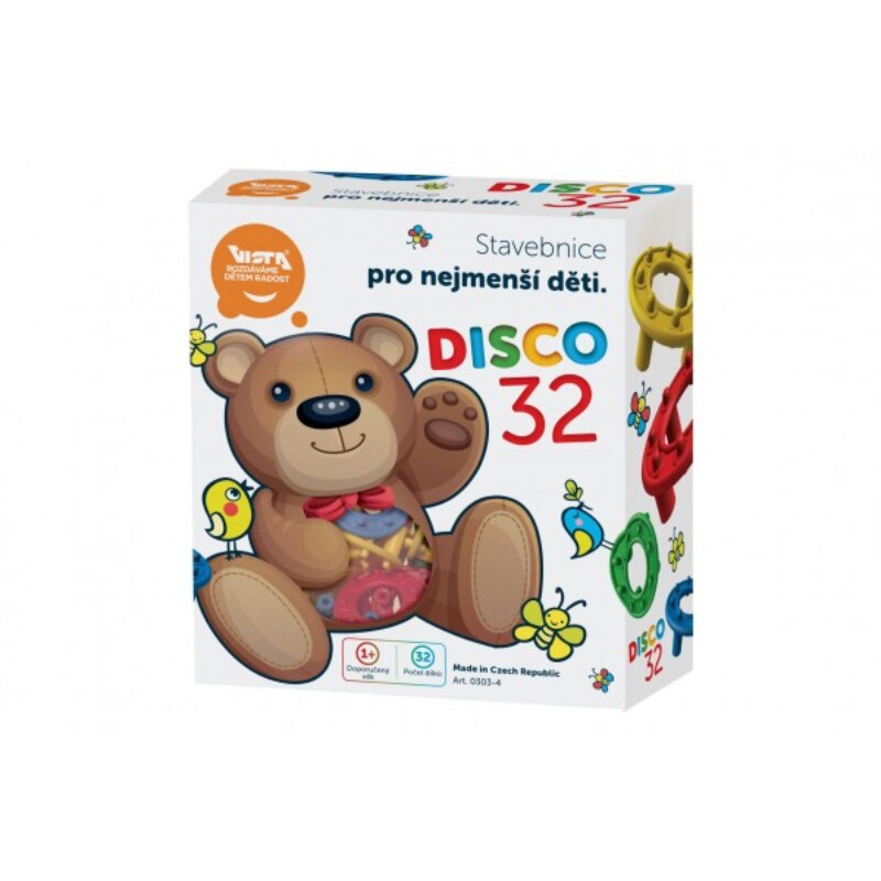 Kit constructii, Seva, Plastic, 32 buc, +1 an, Multicolor - eMAG.ro