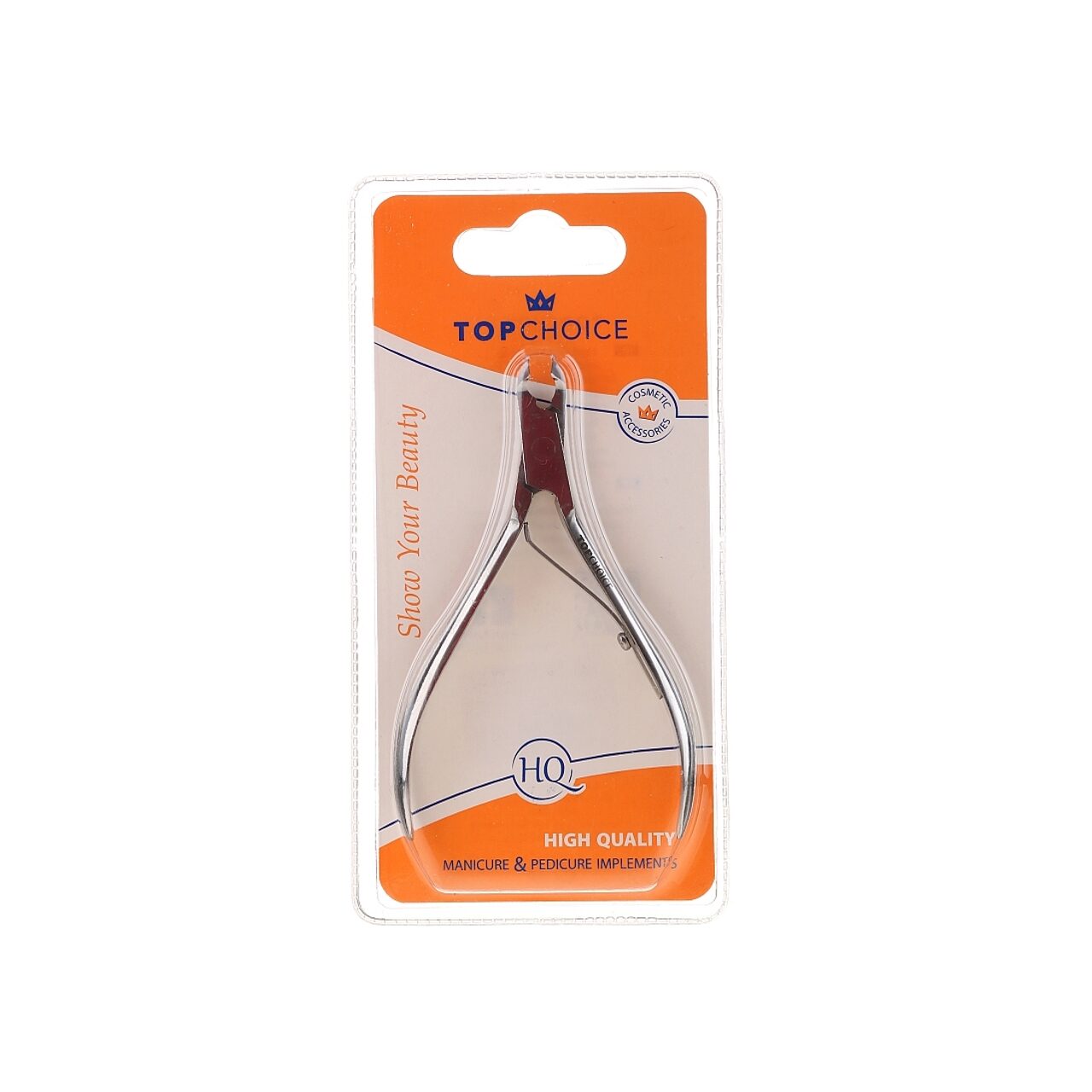 Cleste pentru cuticule 5mm, Top Choice, otel cromat - eMAG.ro