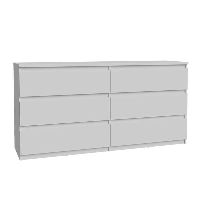 Comoda moderna cu 6 sertare Escape 154x80x42 cm Occident Design - eMAG.ro