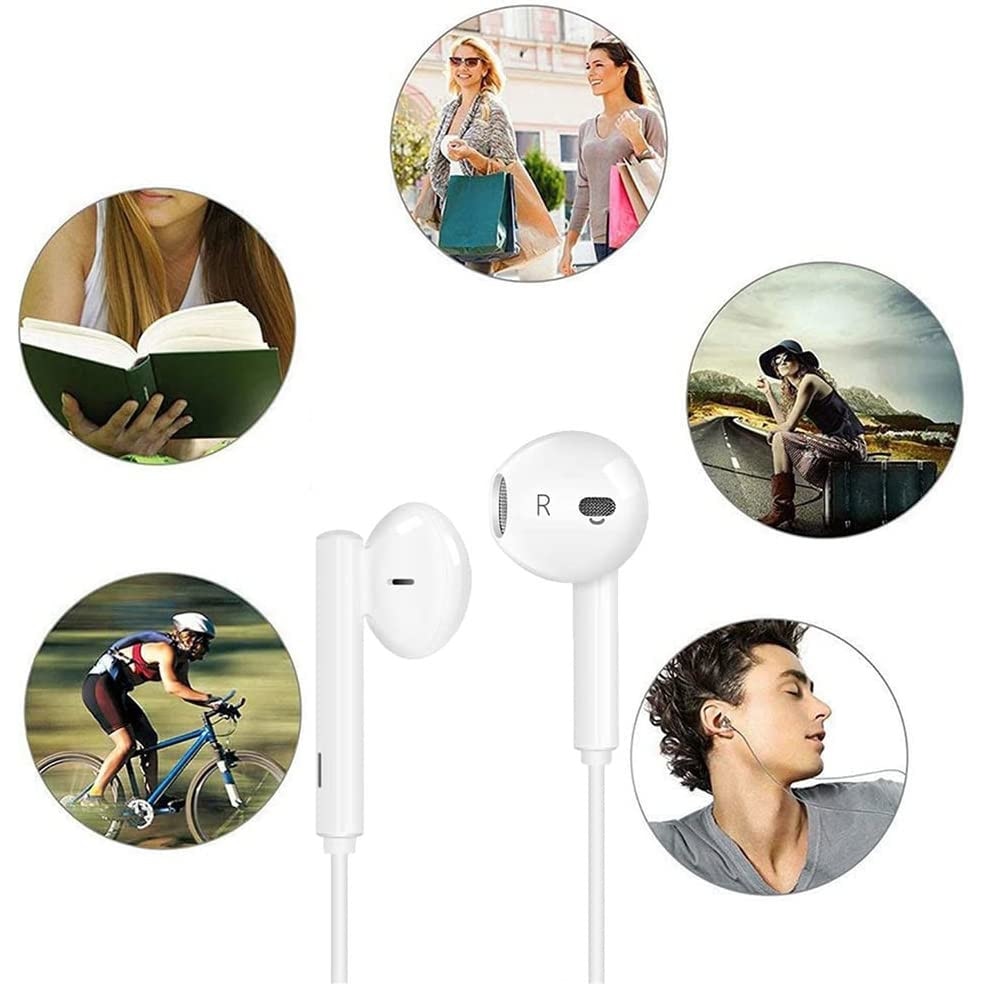 Casti telefon, USB-C, Alb - eMAG.ro