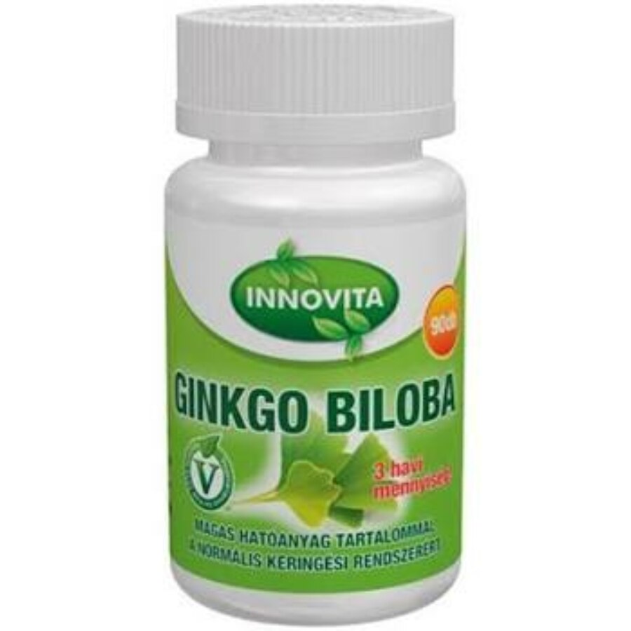 Comprimate Innovita ginko biloba, 90 bucati - eMAG.ro