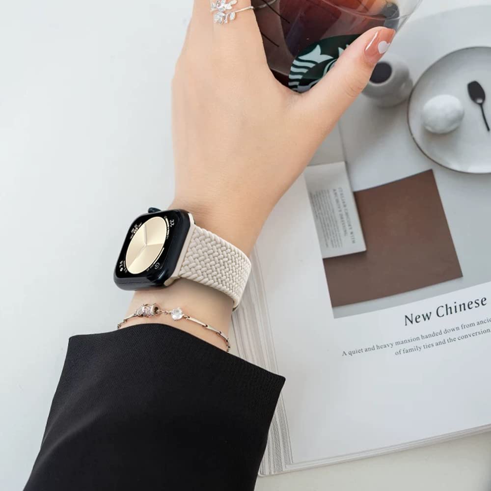 Set 2 curele smartwatch, MATCHEASY, Nylon, Compatibil cu Apple Watch 1 ...