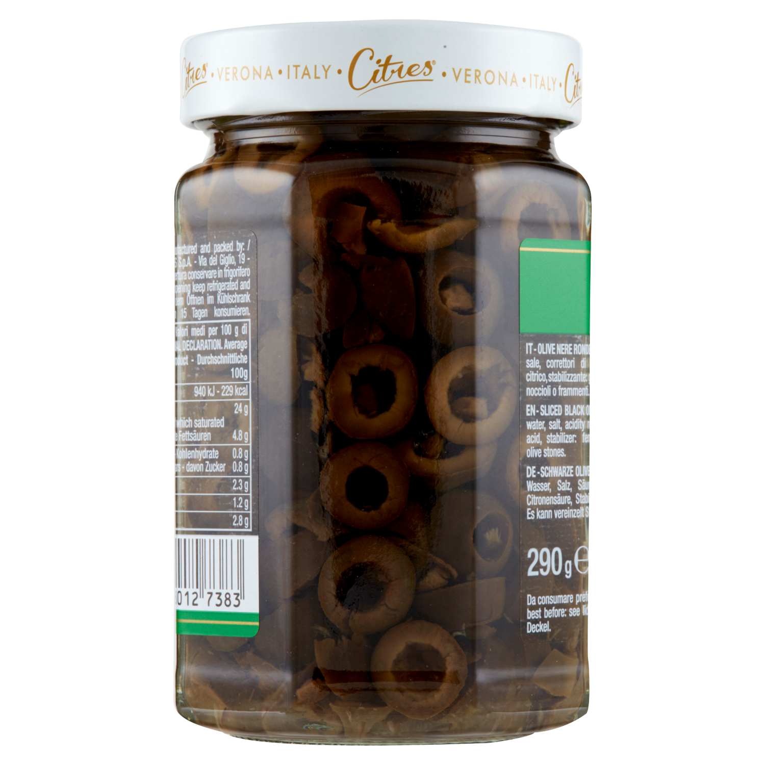 Masline negre rondele, Citres, 290 g - eMAG.ro