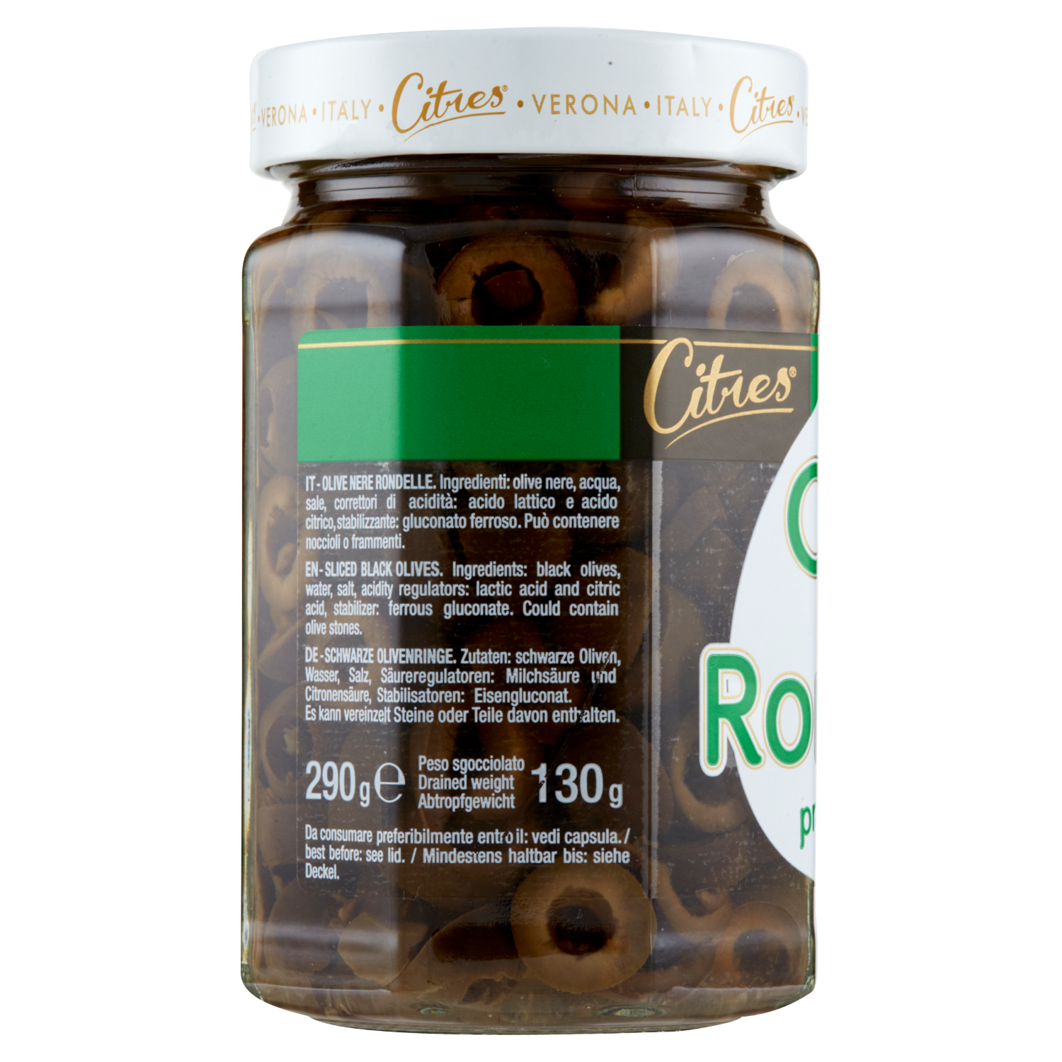 Masline negre rondele, Citres, 290 g - eMAG.ro