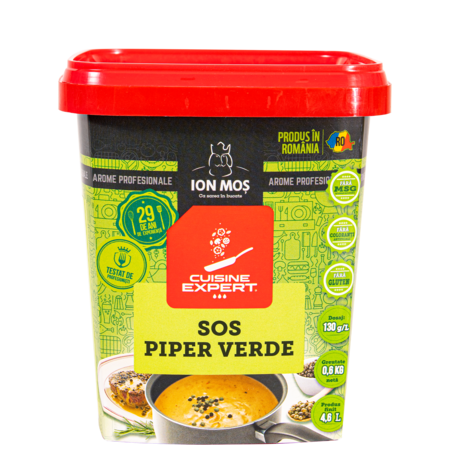 Sos Piper Verde, Cuisine Expert, 600 g - eMAG.ro