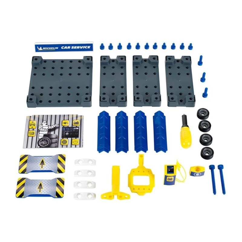 Statie service auto Michelin cu platforma si masina de jucarie - eMAG.ro