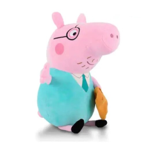 Set 2 jucarii de plus Rubexim Tata Pig, George, 15 cm - eMAG.ro