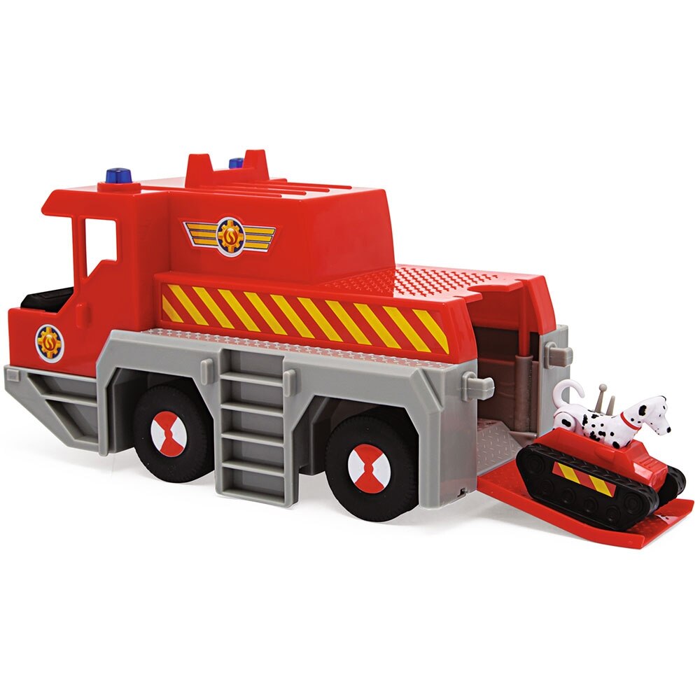 Camion cu macara Simba Fireman Sam Rescue Crane 2 in 1 - eMAG.ro