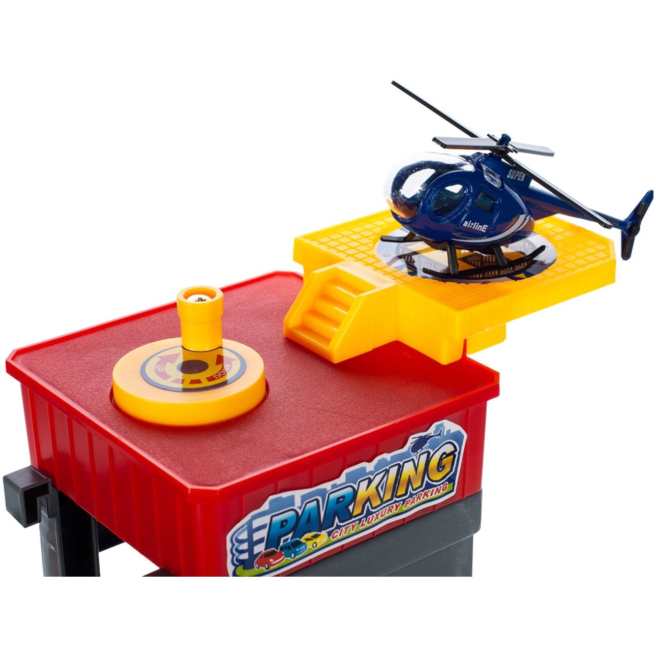 Parcare supraetajata SOLTOY® City Parking, 4 etaje + heliport ...