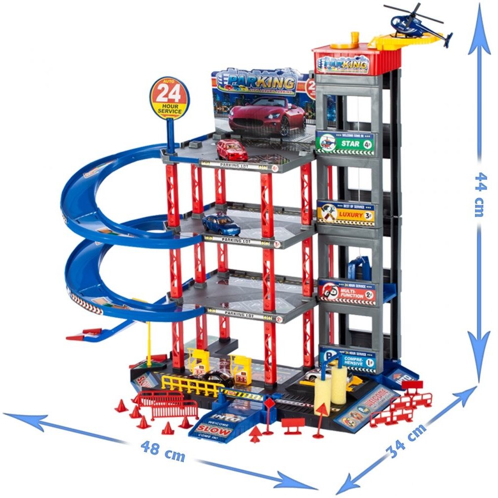 Parcare supraetajata SOLTOY® City Parking, 4 etaje + heliport ...