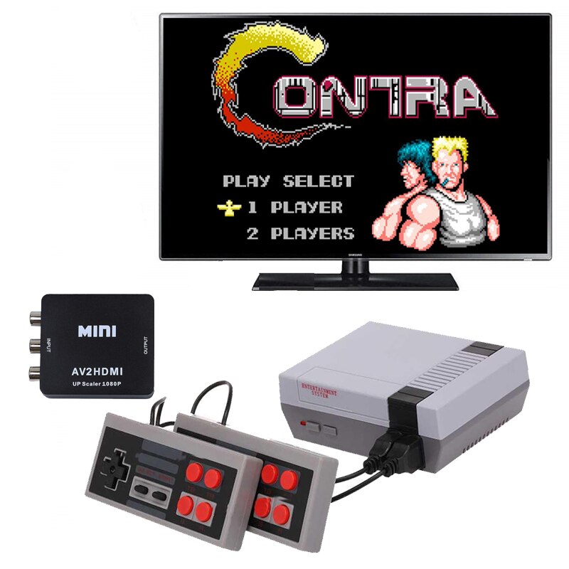 Consola TV Retro 620 Jocuri convertor HDMI - eMAG.ro