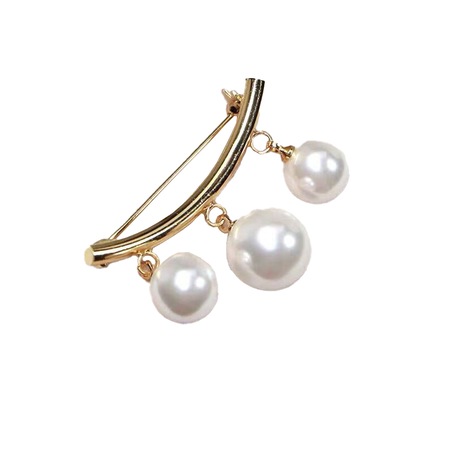 Brosa Perle 4263B, Sic Moda, Auriu - eMAG.ro