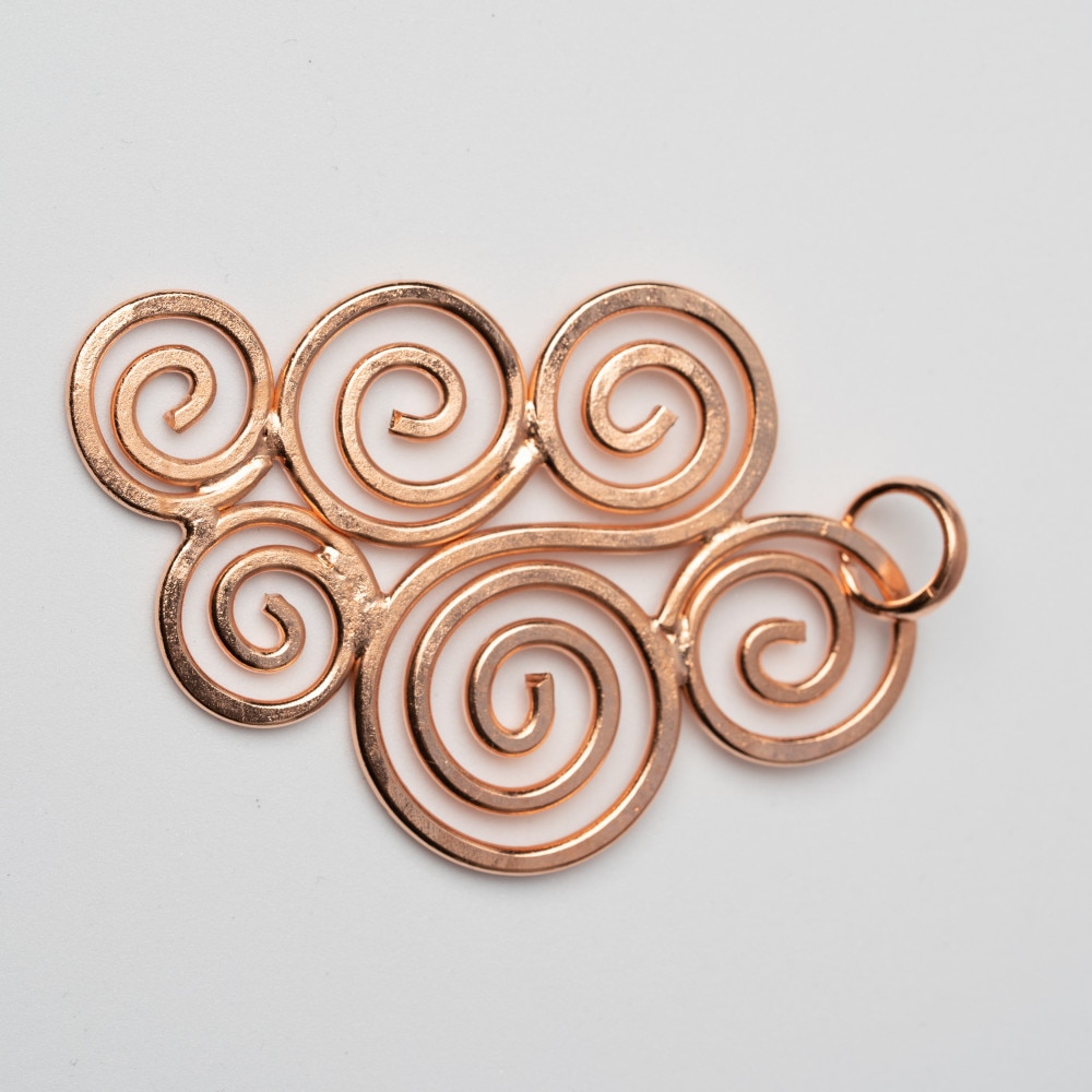 Pandantiv din cupru Arana, model Circle, cupru, Masura universala - eMAG.ro