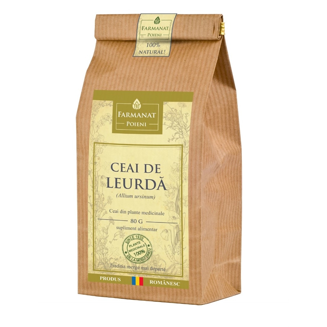 Ceai de Leurda pentru sistemul digestiv, 80 g - eMAG.ro