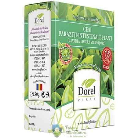 Ceai Paraziti intestinali 150 gr - eMAG.ro