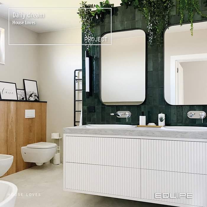 Faianta Artisan moss green 6,5x20cm, Equipe - eMAG.ro