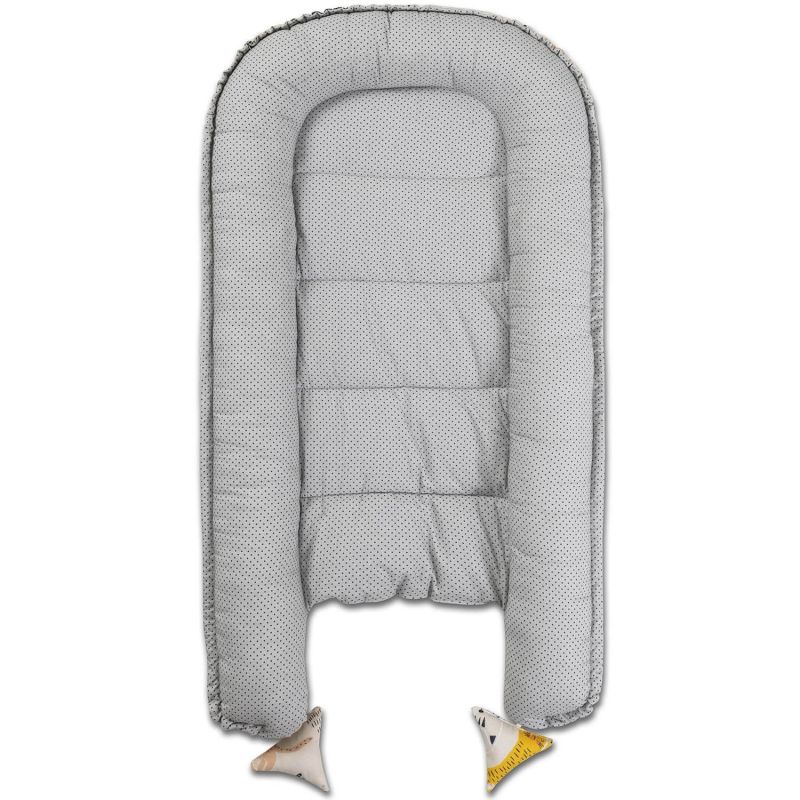 Cosulet bebelus pentru dormit Kidizi Baby Nest Cocoon 90x50 cm Kitten ...