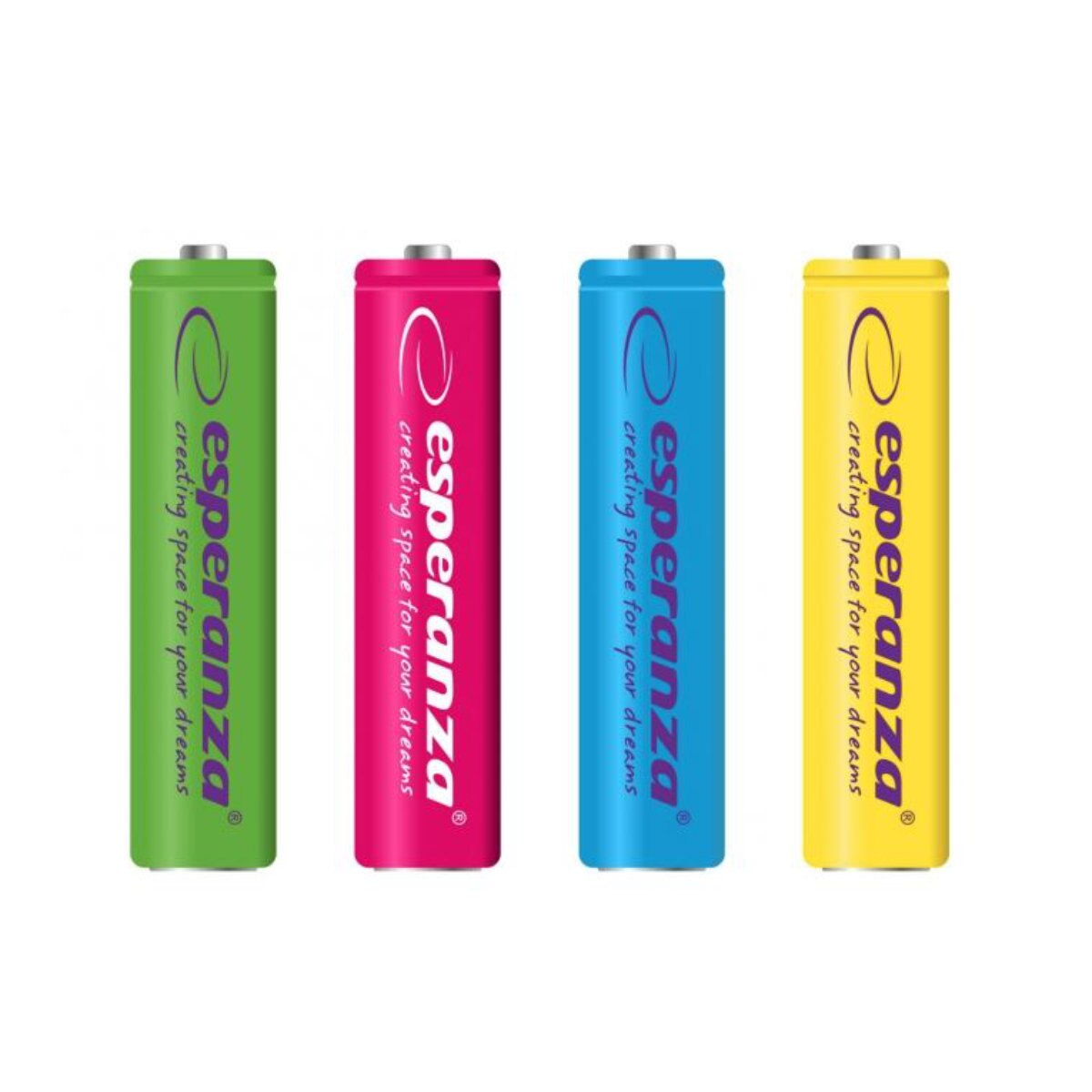 Set 4 acumulatori AA (R6) Esperanza 92344, 2000mAh, Ni-MH, 1.2V ...