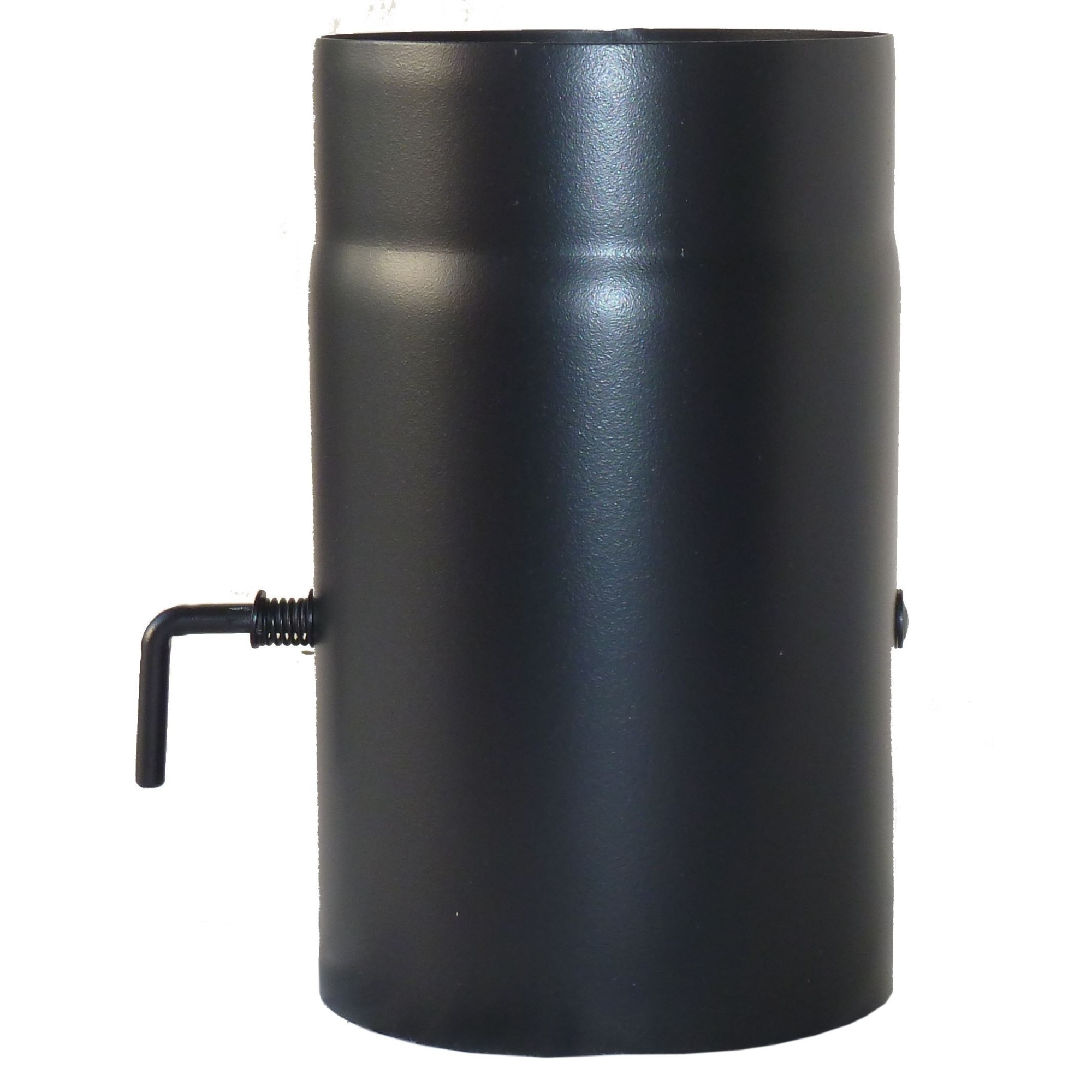 Сливна тръба със стоманена клапа 150/250 мм черна - eMAG.bg