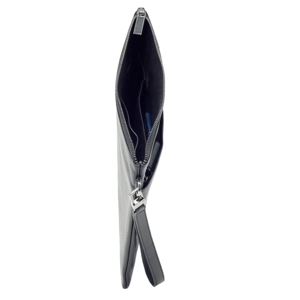 Port tableta PIQUADRO din piele naturala, negru, AC6157MOS/N - eMAG.ro