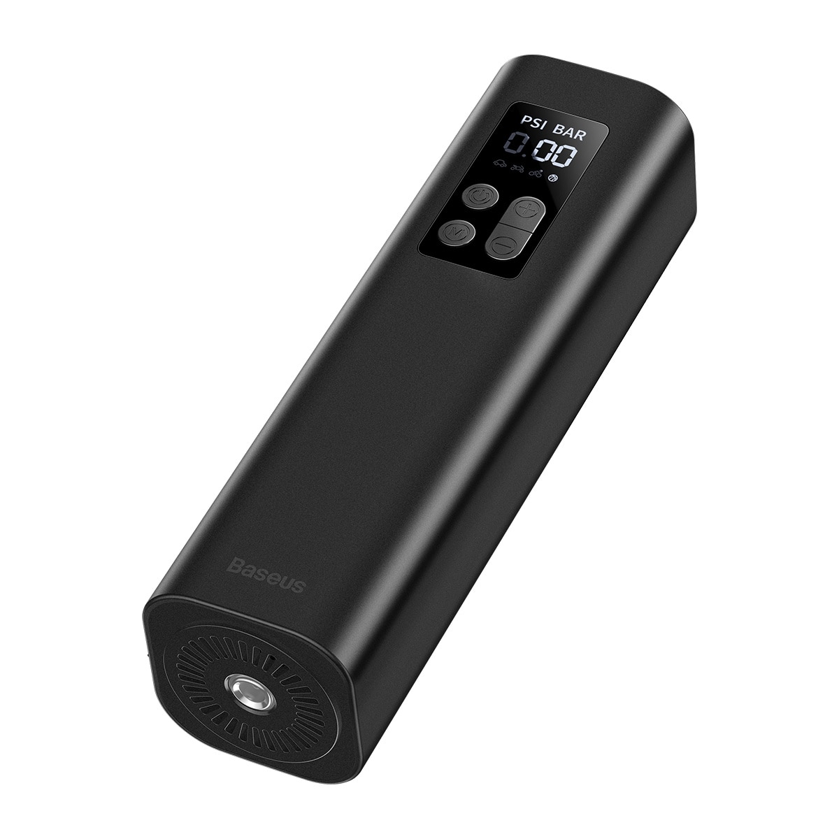 Mini compresor auto Baseus Super, LED, Portabil, Negru - eMAG.ro