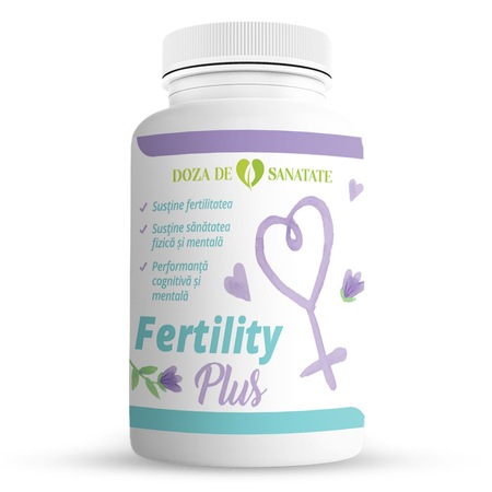 Supliment alimentar Fertility Plus, Doza de sanatate - 30 comprimate ...