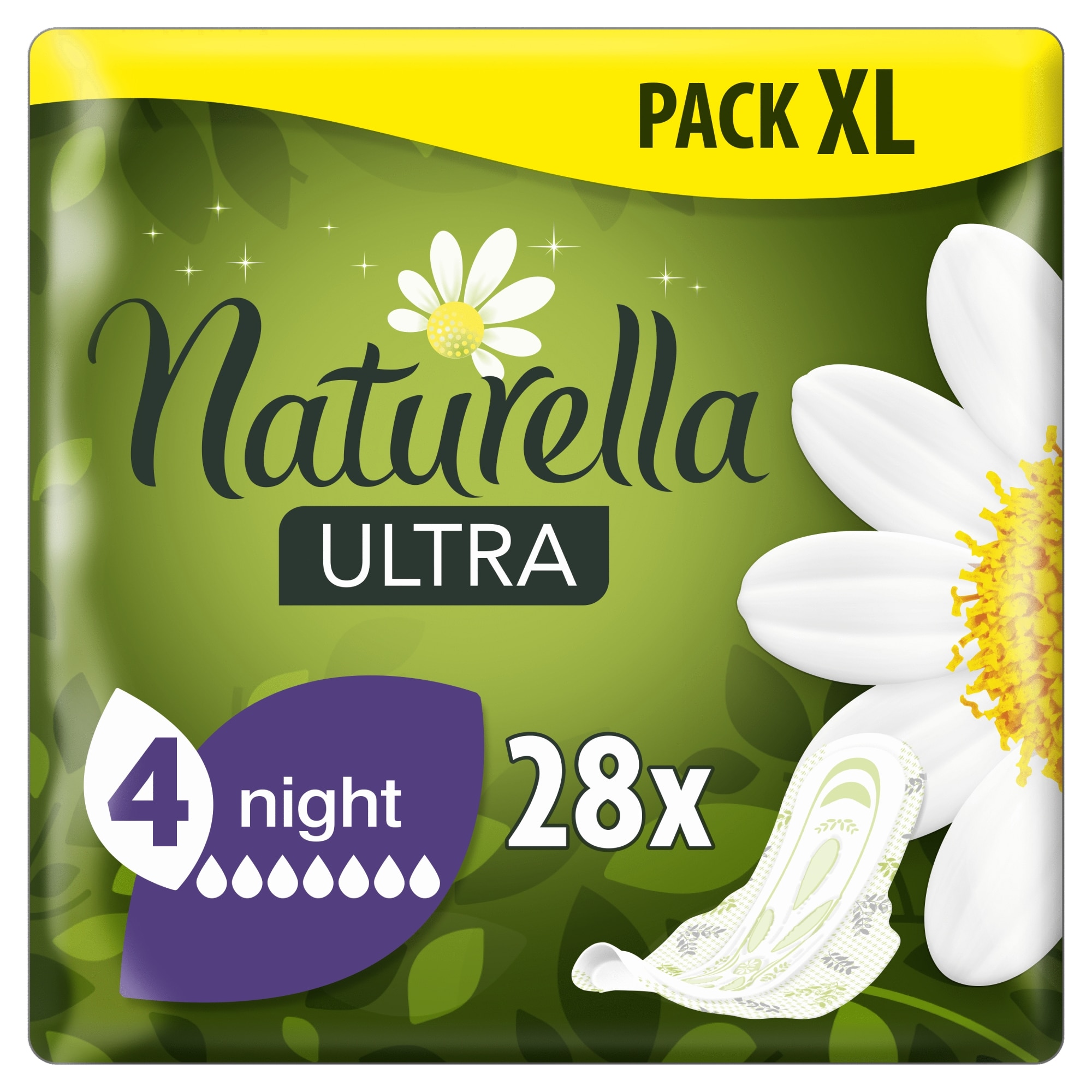 Naturella Ultra Night Szárnyas Egészségügyi Betét, 28 db - eMAG.hu