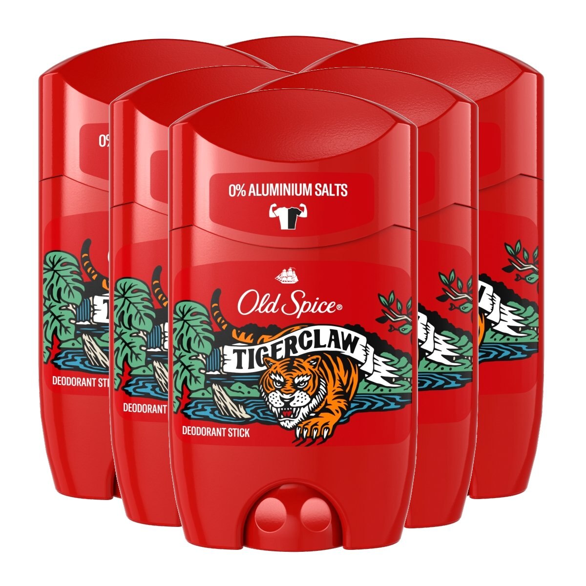 Old Spice Tigerclaw Deo Stift Férfiaknak, 6x50 ml - eMAG.hu