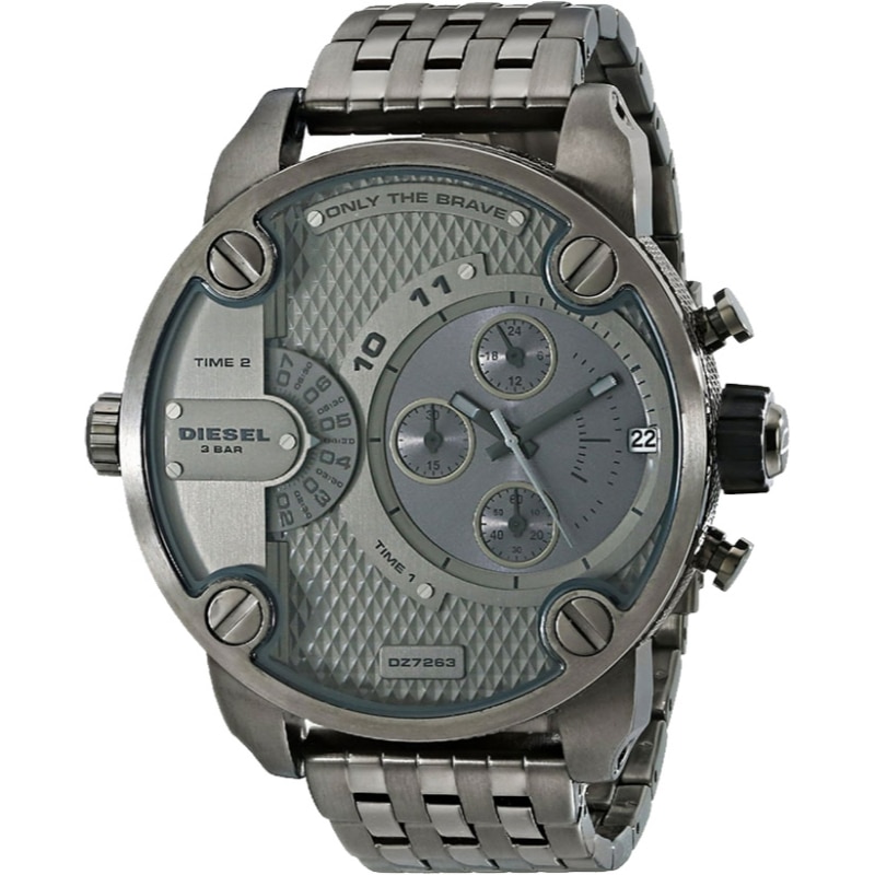 Ceas barbati DZ7263, Diesel, Inox/Sticla minerala, Quartz, 51mm, 3ATM ...