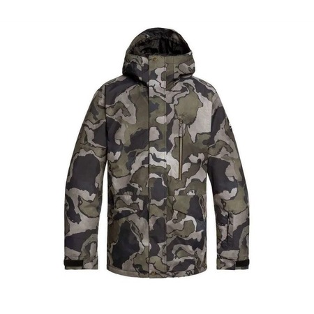 Geaca Snowboard Quicksilver Mission Printed negru camuflaj XL - eMAG.ro