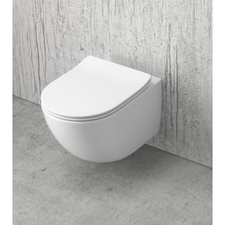 Vas wc suspendat New Luna cu capac slim, inchidere soft-close - eMAG.ro