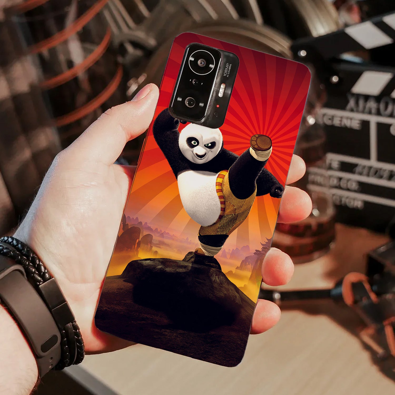 A tok kompatibilis a Xiaomi Mi 10T Pro Kung Fu Panda modellel, szilikon ...