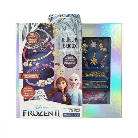 Set Bratari cu Cristale Make It Real, Frozen, 77 piese - eMAG.ro