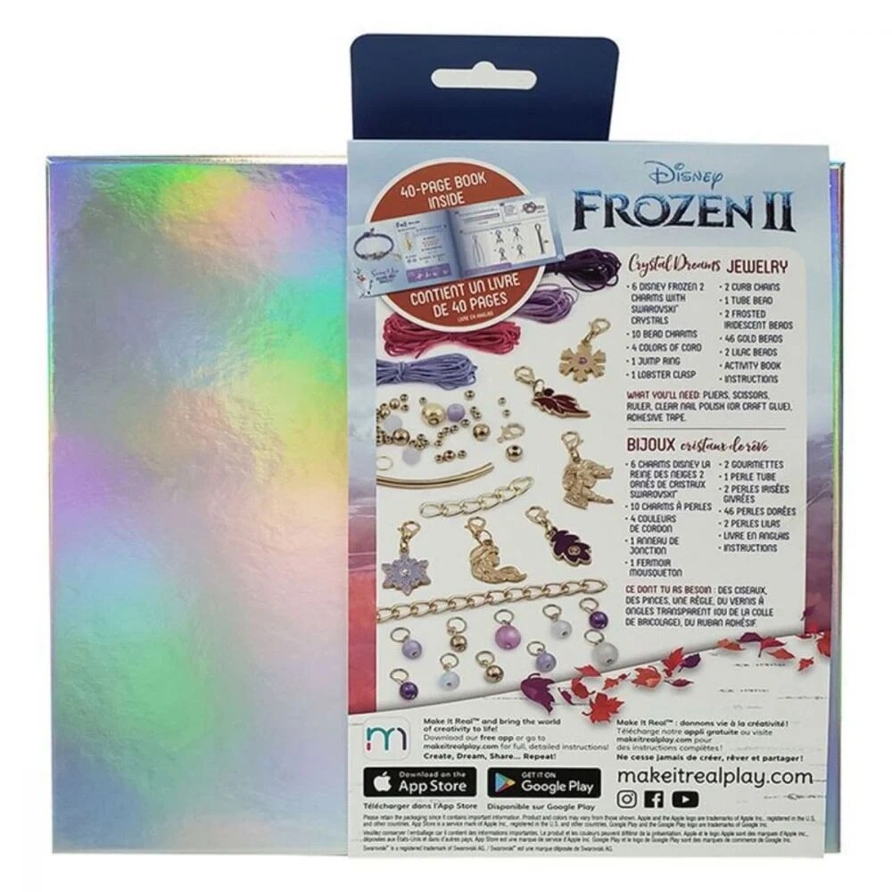 Set Bratari cu Cristale Make It Real, Frozen, 77 piese - eMAG.ro