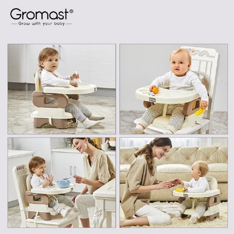 Scaun inaltator de masa, pliabil, portabil, de luat masa pentru copii ...