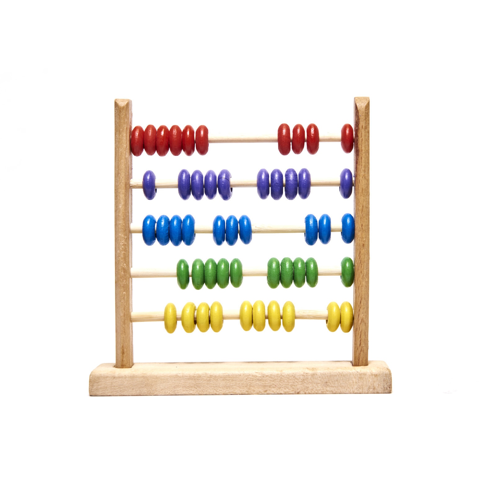 Abac traditional, Pentru matematica, Lemn, Multicolor - eMAG.ro